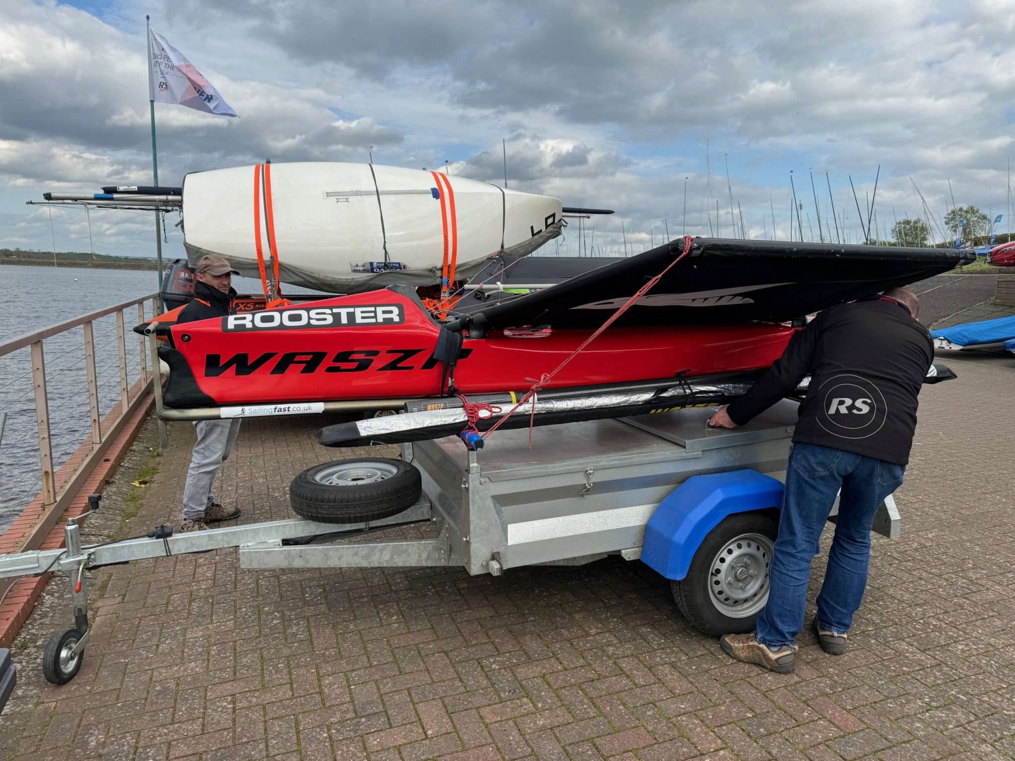 Box Trailer with Racks – Snipe Trailers