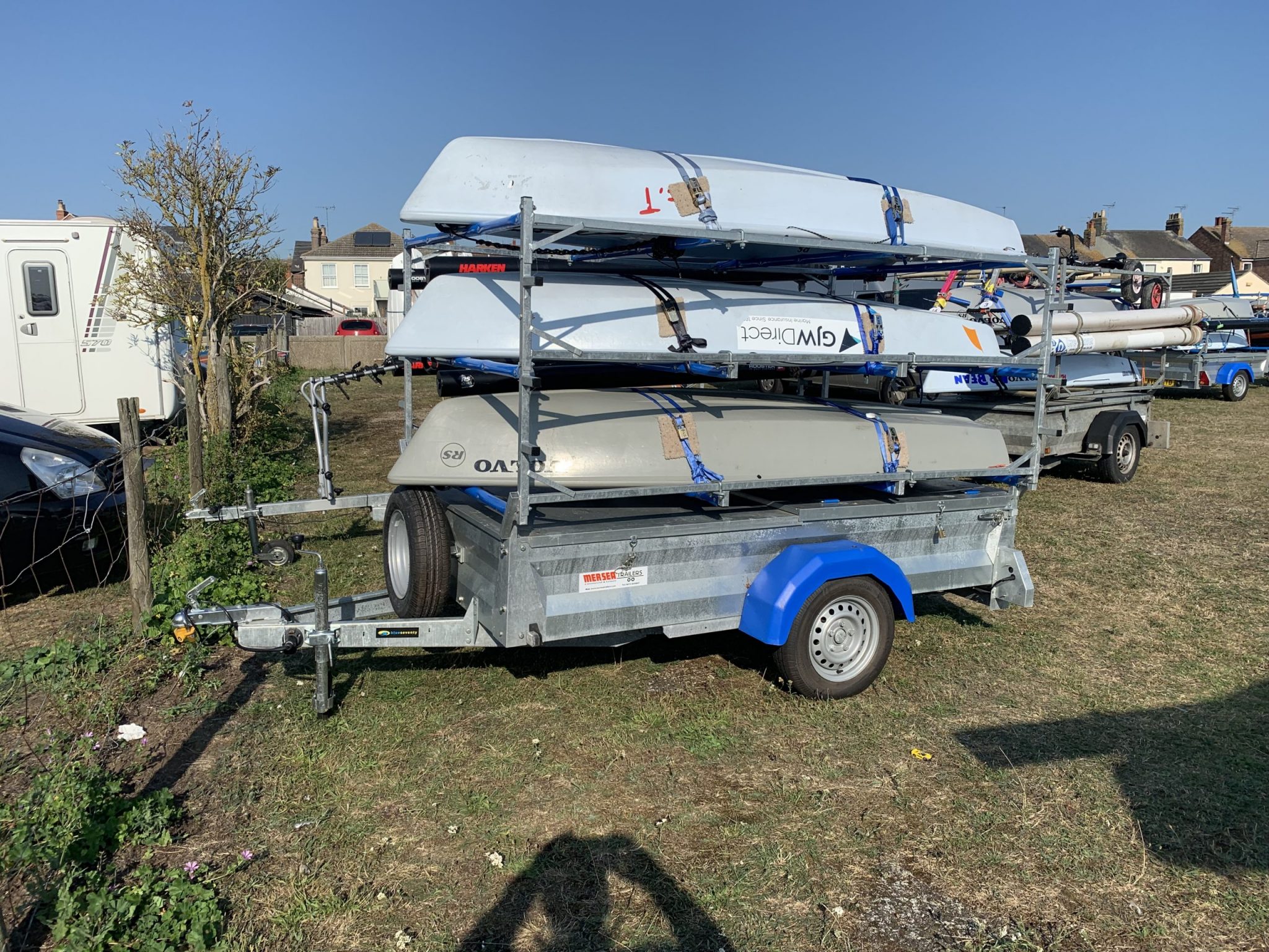 Box Trailer with Racks – Snipe Trailers