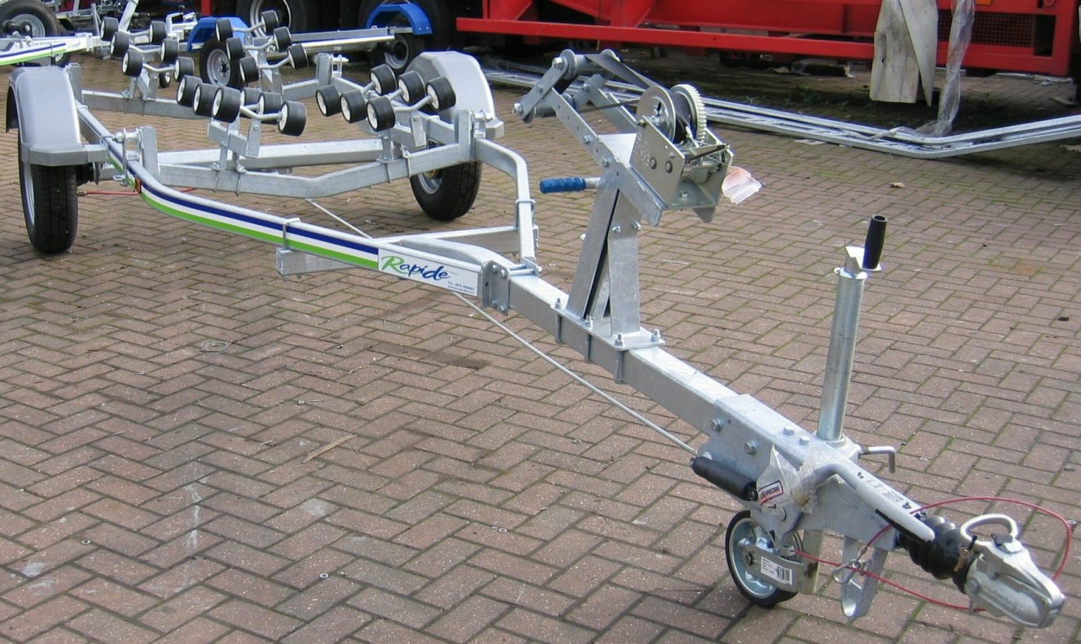 Rapide roller trailer R2B49 Gross weight 1300 kg 4.9m – Snipe Trailers