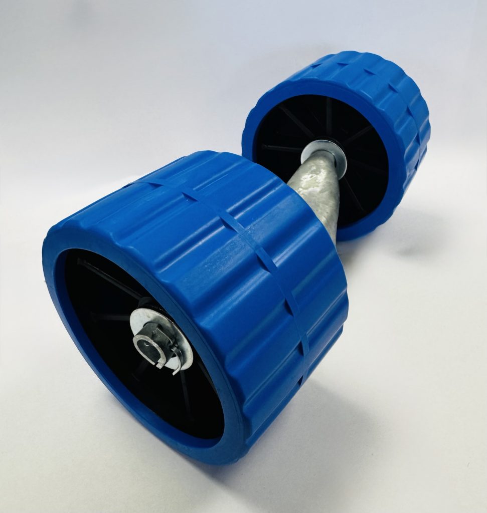 Snipe boat roller wing bracket & non marking roller dumbbell – Snipe ...